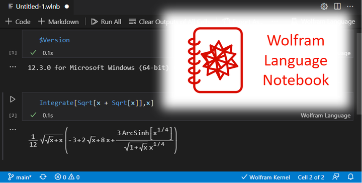 在 VS Code 中使用 Wolfram 笔记本 - 知乎