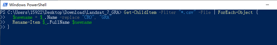 PowerShell快速修改多个文件的名称 - 知乎