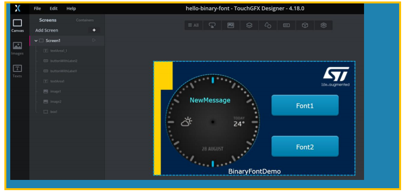 工程师笔记 Stm32gui 使用 Touchgfx 二进制字体 Binary Font 功能实现字体动态更新 知乎