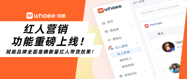 Whaee哇鹅正式推出“红人营销”，助力提升红人带货成功率！ - 知乎