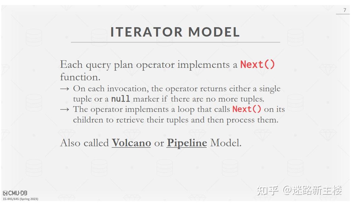 CMU15445 (Spring 2023) Project #3 - Query Execution - 知乎