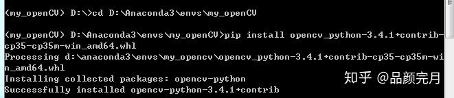 安装OpenCV--conda建立虚拟环境 在jupyter 中添加此环境的kernel - 知乎