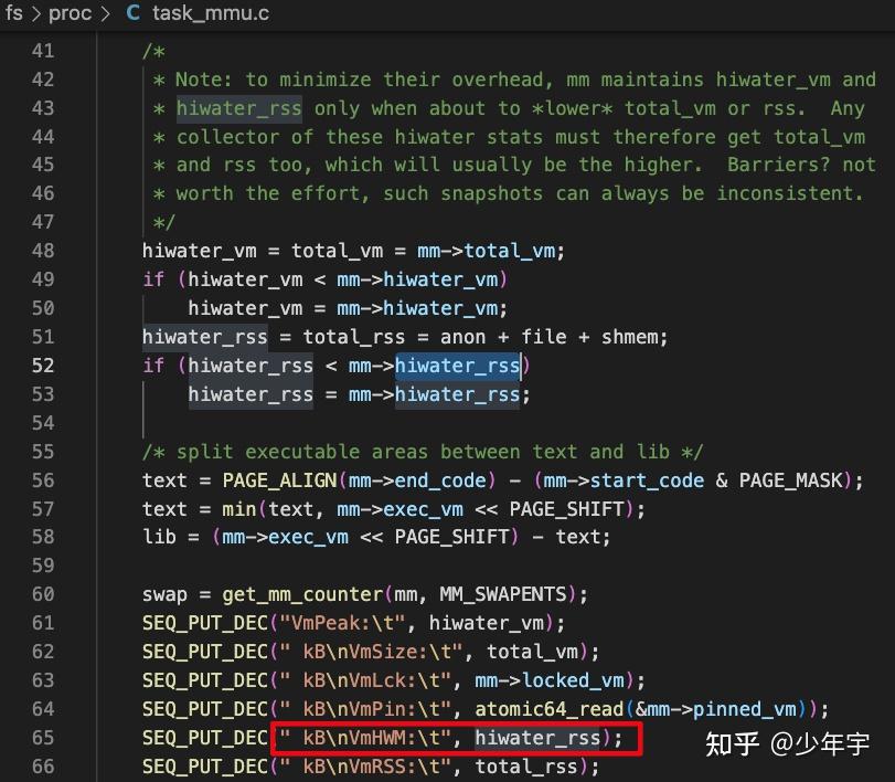 浅析Linux内核/proc/pid/status的VmHWM字段 - 知乎