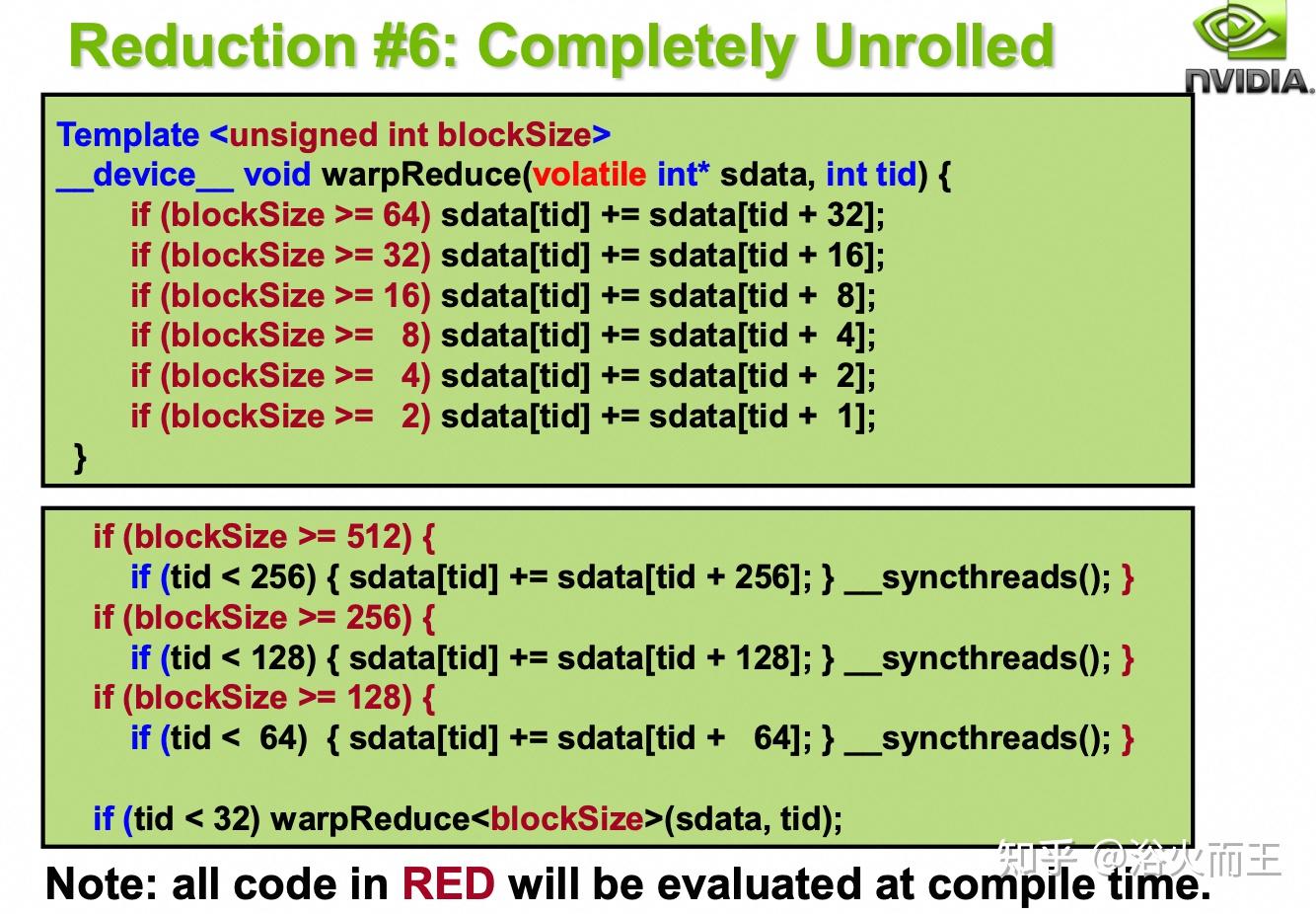CUDA Mode 学习笔记1: Reduction - 知乎