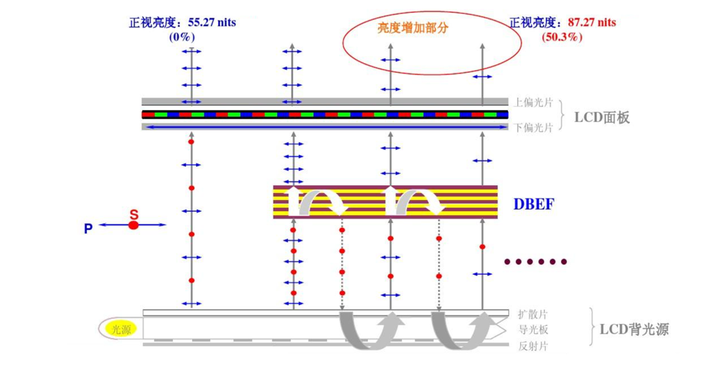【技术干货】一文读懂DBEF和APF结构及增亮原理 - 知乎