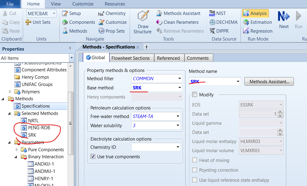 Aspen Plus全流程不同工段（模块）可以选择不同的物性方法 - 知乎