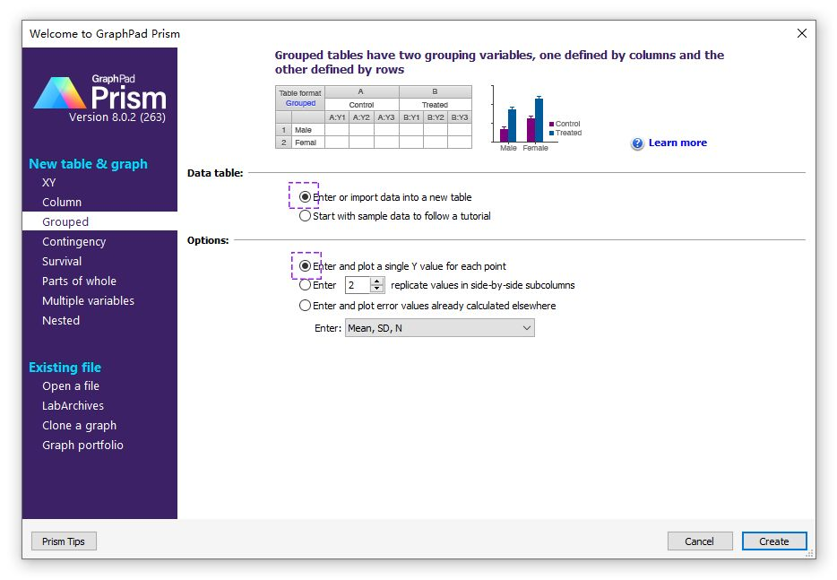 Graphpad Prism教程| 如何用Graphpad Prism绘制两种堆叠图？ - 知乎