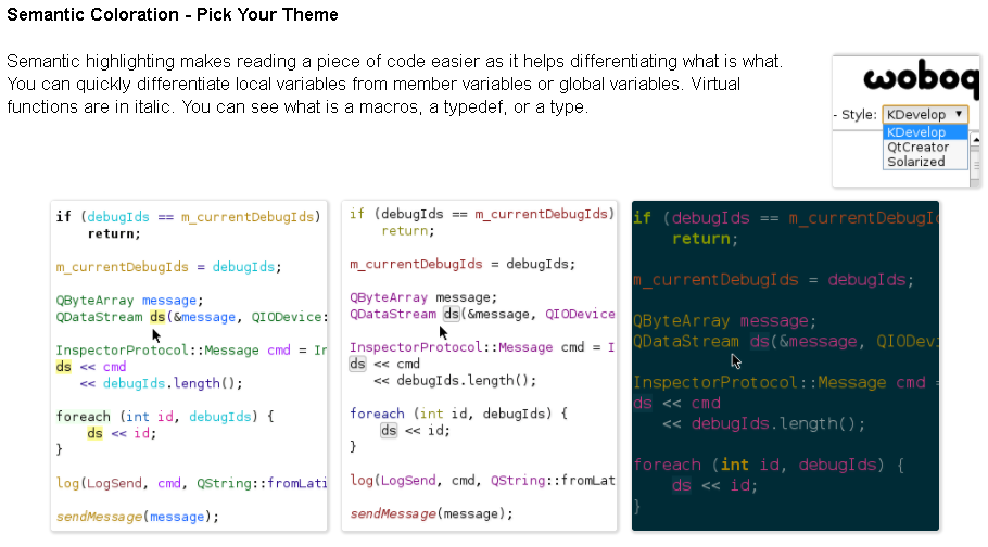 酷站推荐 - code.woboq.org - Code Browser by Woboq for C & C++ - 知乎
