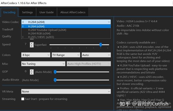 AE,PR视频编码加速渲染插件AfterCodecs 1.10 2021安装使用方法 - 知乎