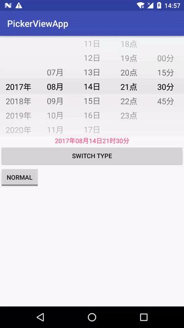 码云推荐|Android 滚动选择器 PickerView - 知乎
