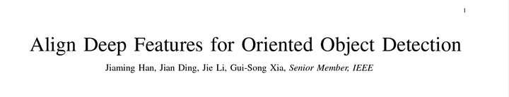 特征对齐的有向目标检测解读（S2ANet） - 知乎