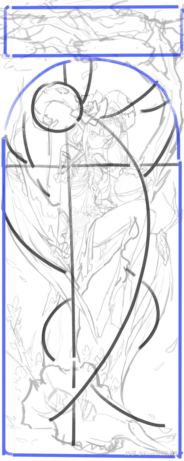Krenz绘画教室【优秀作业心得】动态与构成-0083 - 知乎