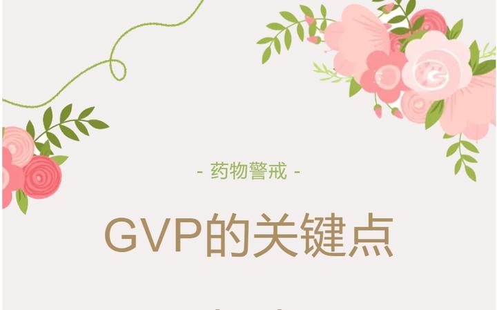 GVP的关键点 - 知乎