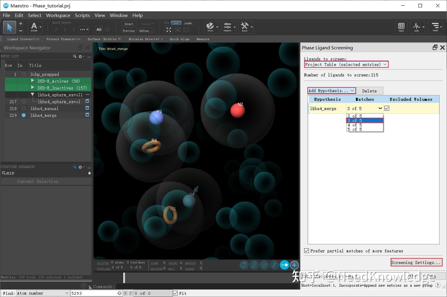 Schrödinger教程 | Structure-Based Virtual Screening Using Phase - 知乎
