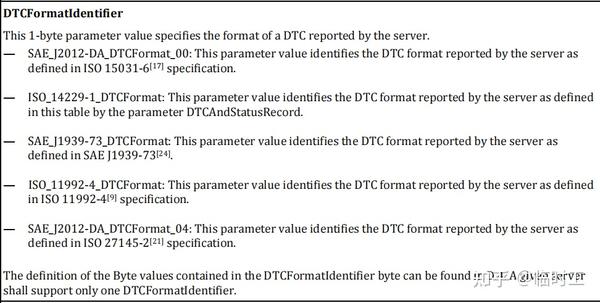 UDS ISO-14229 0x19 ReadDTCInformation (读取DTC信息) ---0x01与0x02 - 知乎