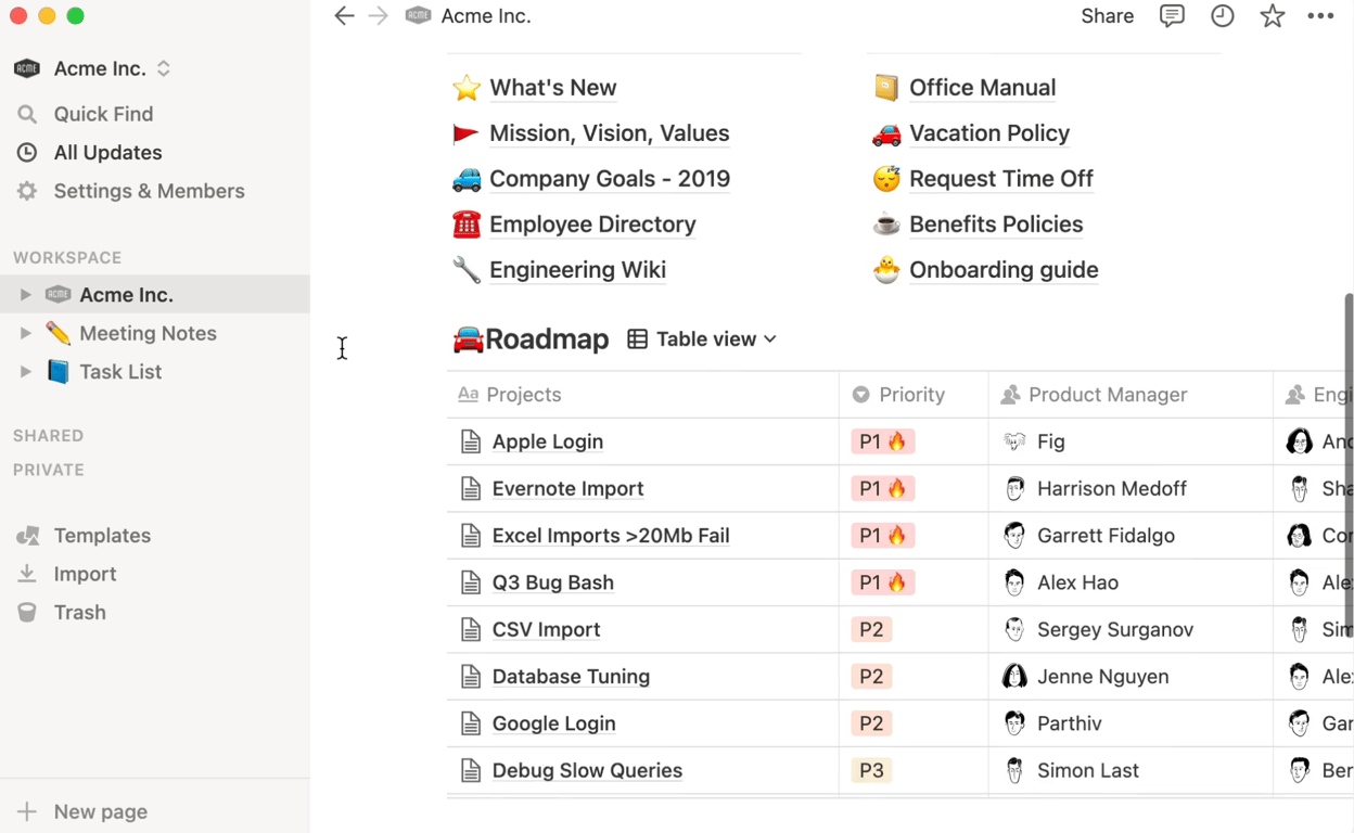 Notion使用教程3：创建数据库 - 知乎