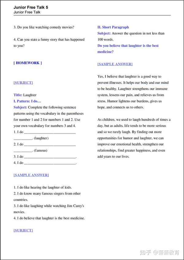 Free Talk教材推荐| 英语基础薄弱的成年人学员选这本 - 知乎