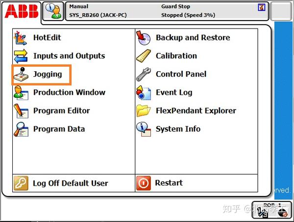 怎样控制ABB机器人进行单轴运动？ - 知乎
