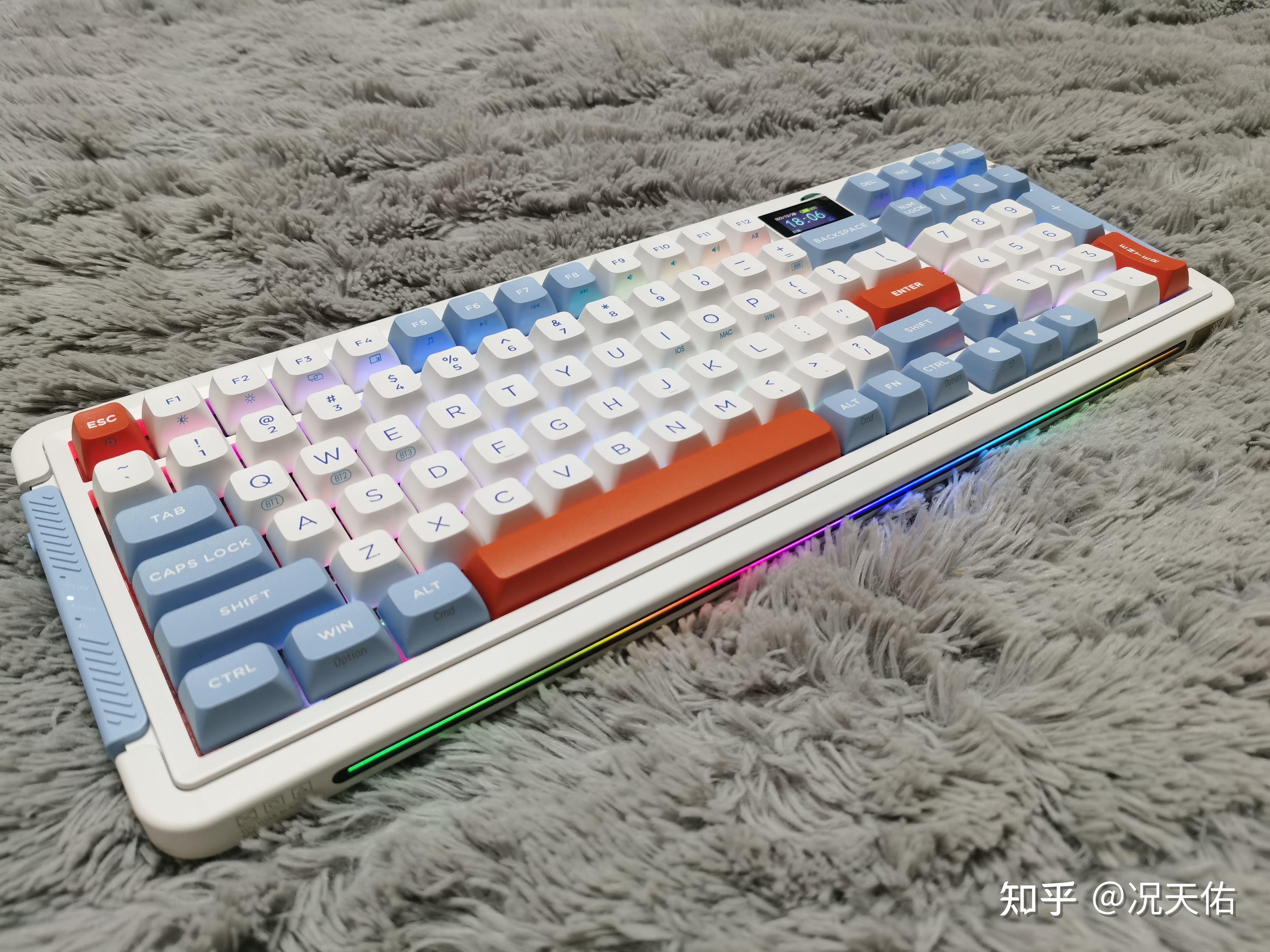 键盘竟然带屏幕？你是一把怎么样的键盘？御斧L98使用体验 - 知乎