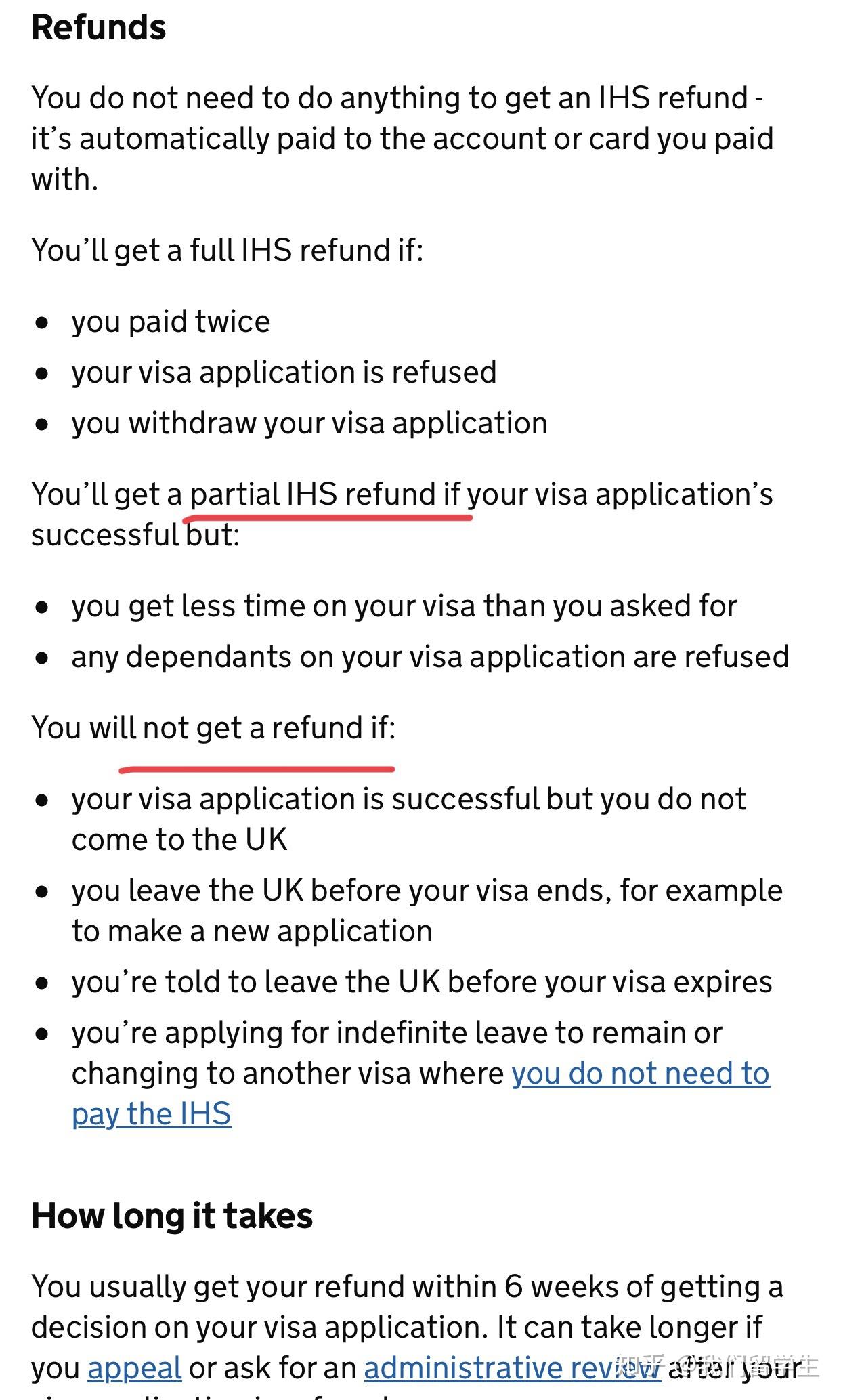 英国签证费和IHS医疗附加费可以退吗？ - 知乎