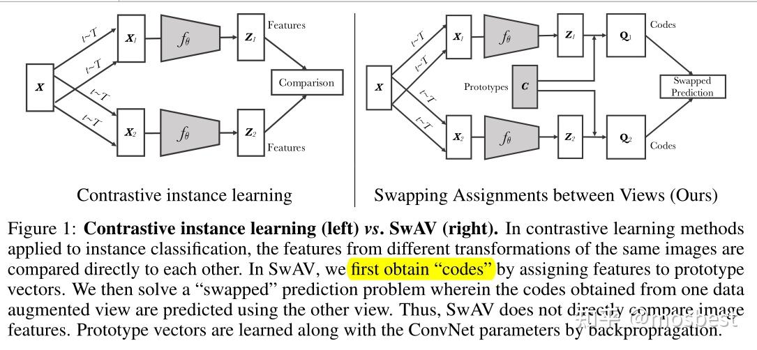 SwAV：Unsupervised Learning of Visual Features by Contrasting Cluster Assignments - 知乎