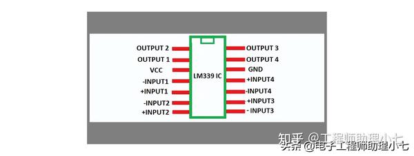 LM339 工作原理+LM339 功能+LM339引脚图及功能说明，带你搞懂LM339 - 知乎