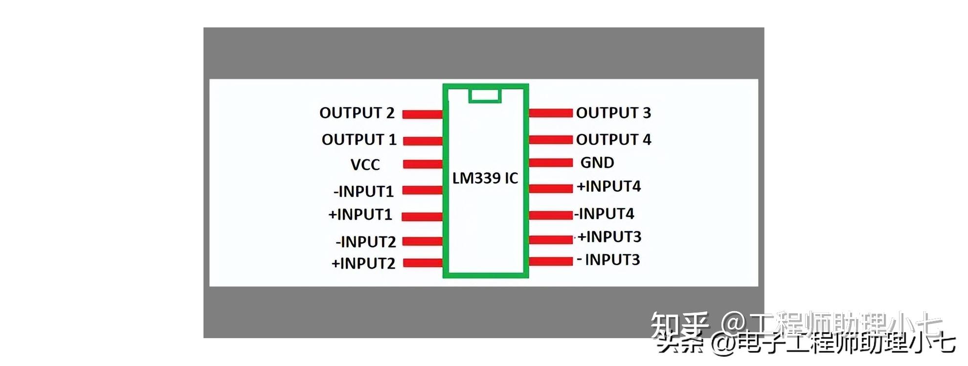 LM339 工作原理+LM339 功能+LM339引脚图及功能说明，带你搞懂LM339 - 知乎