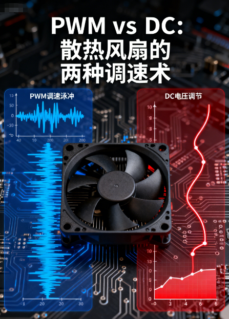 PWM vs. DC：散热风扇的两种“调速术”，你选对了吗？ - 知乎