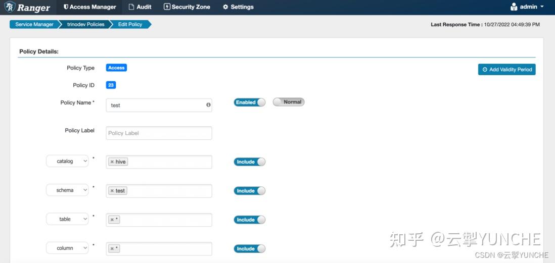 开源大数据集群部署（十三）Ranger 集成Trino - 知乎
