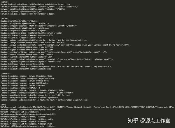 Python开发Web指纹识别 - 知乎