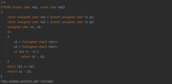 [C语言] strcmp源码分析 - 知乎