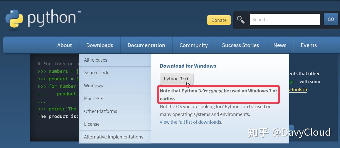 Python 3.9 发布，不再支持 Win7！ - 知乎