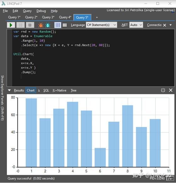 Linqpad - 直到现在你才知道它就是你想要的虚拟暂存器 - 知乎