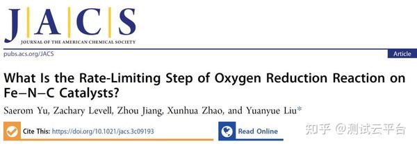 如今“铁-氮-碳”早已烂大街，最新JACS质疑催化机制出错? - 知乎