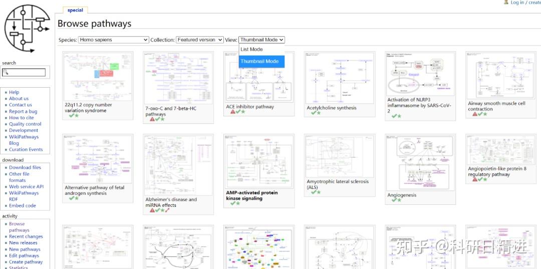 查找感兴趣的通路图（一）：Wiki pathways数据库 - 知乎