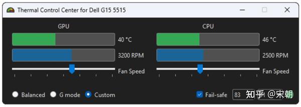 戴尔G15风扇控制程序Thermal Control Center（替代AWCC） - 知乎