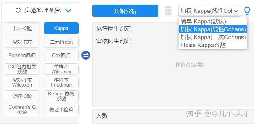 统计分析中Kappa值的意义是什么？ - 知乎