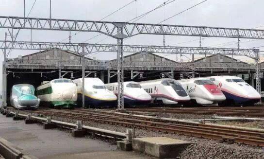 图中各新干线列车在性能、适用性等方面有何区别？ - 知乎