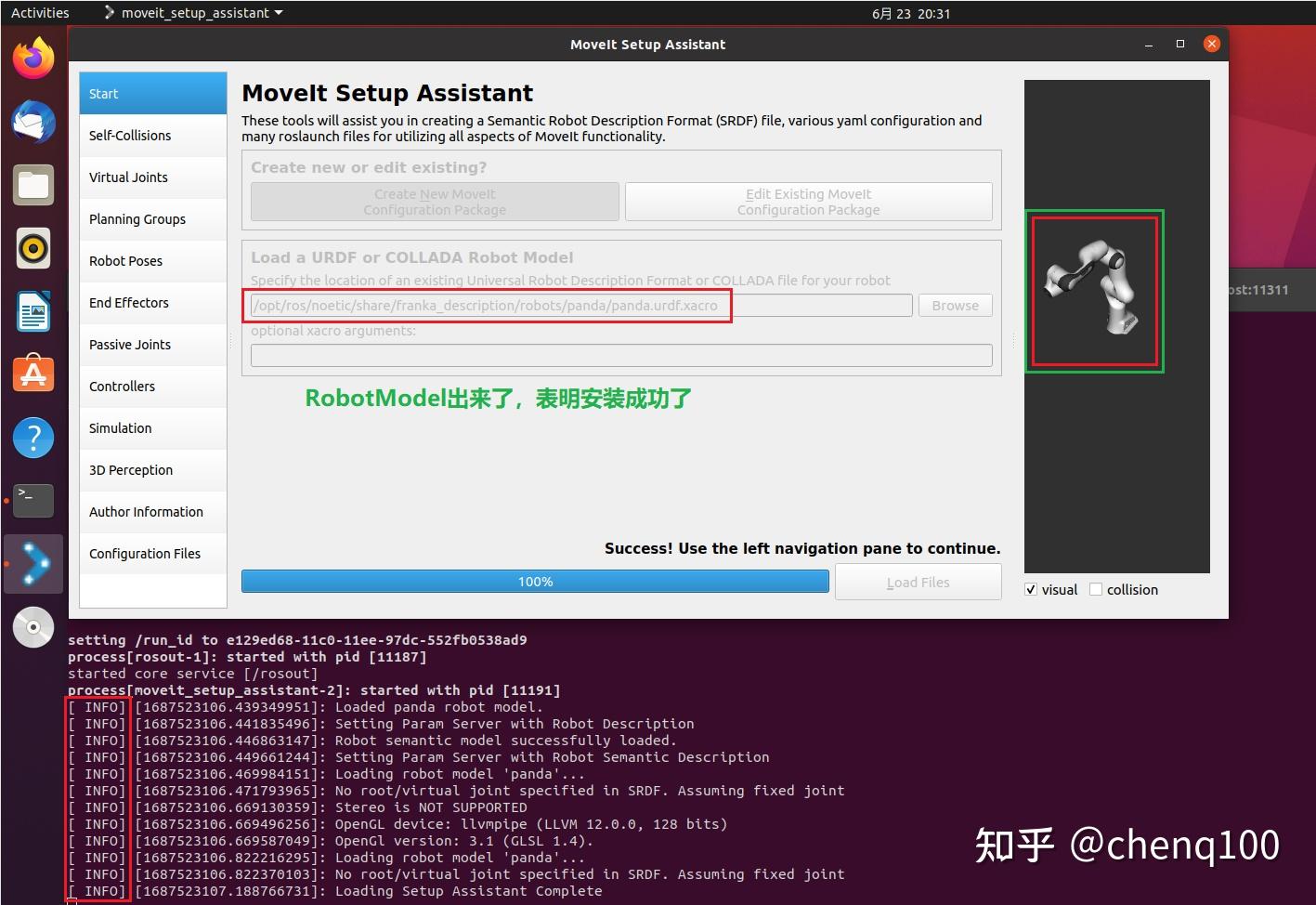 TechTips - 060[06]：Unity Robotics - Moveit Setup Assistant 学习使用 - 知乎