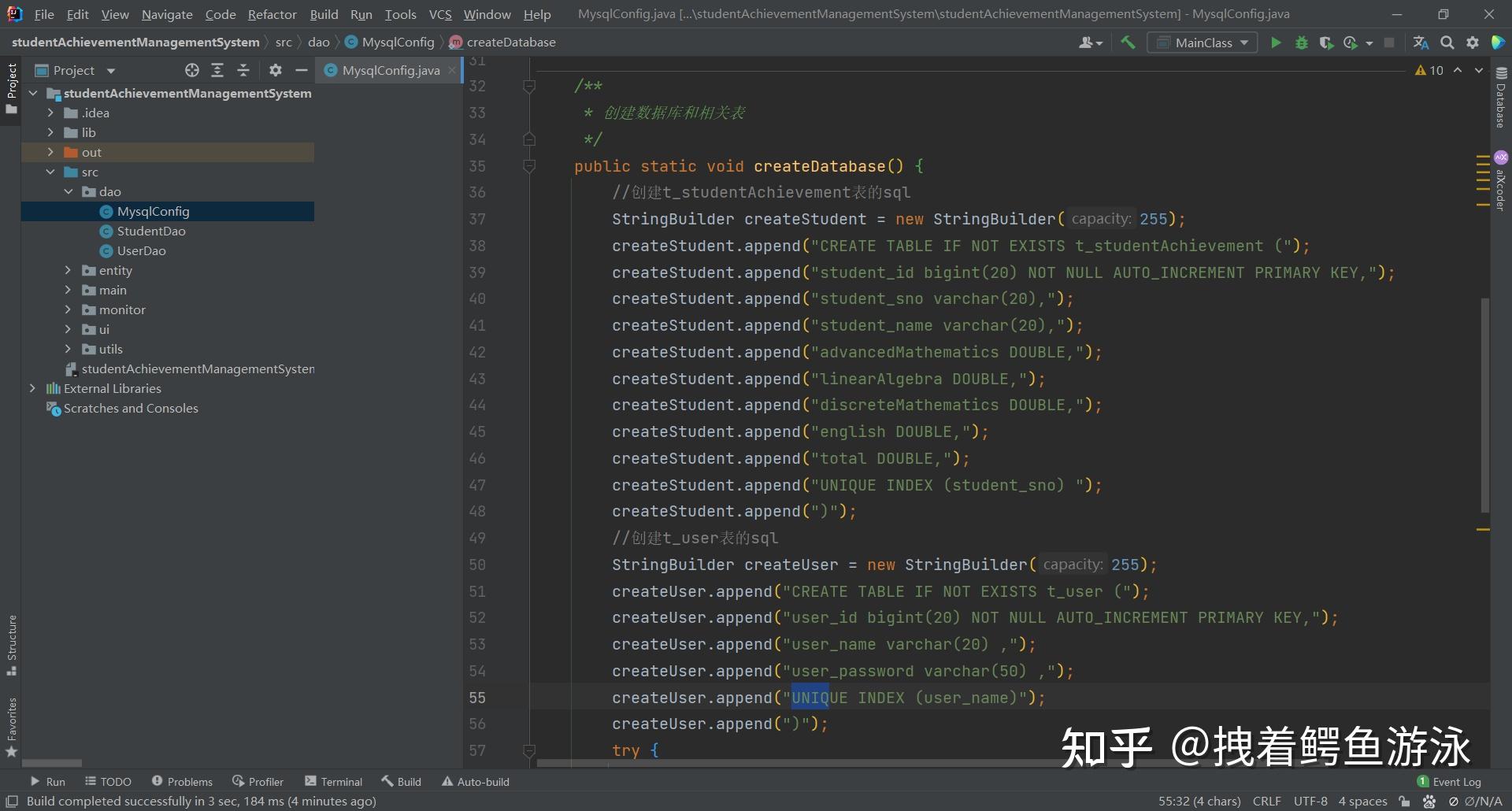 java学生成绩管理系统（JavaSwing+MySQL+GUI） - 知乎