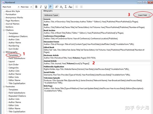 学习工作 Endnote Style制作 - 知乎