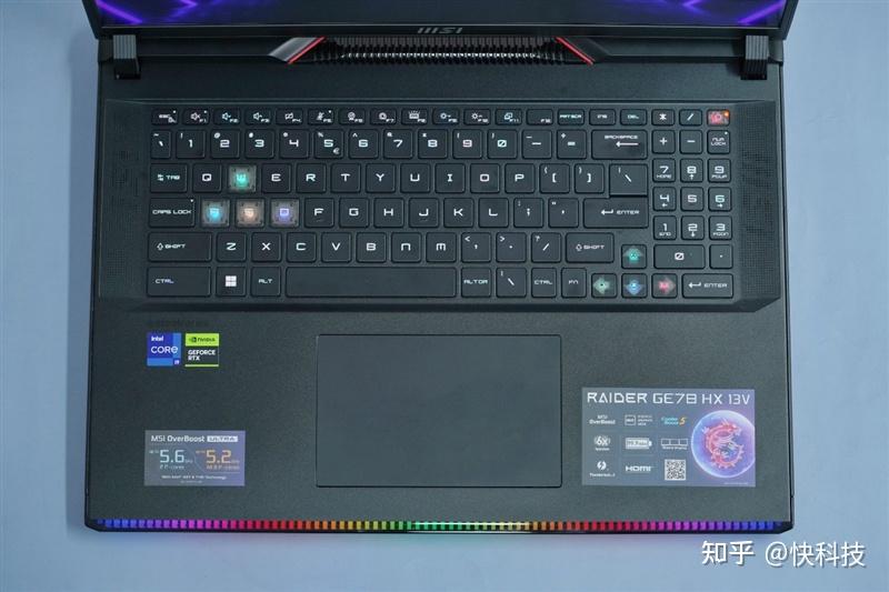 旗舰性能配极致灯效！微星泰坦GE78 HX笔记本评测： 250W狂暴性能输出 - 知乎