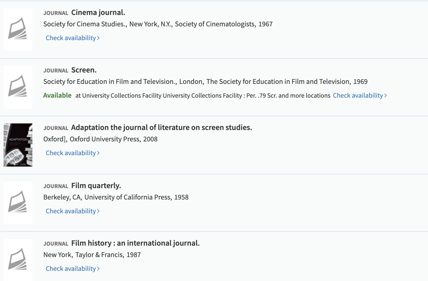 世界上有哪些电影领域的学术期刊？ - 知乎