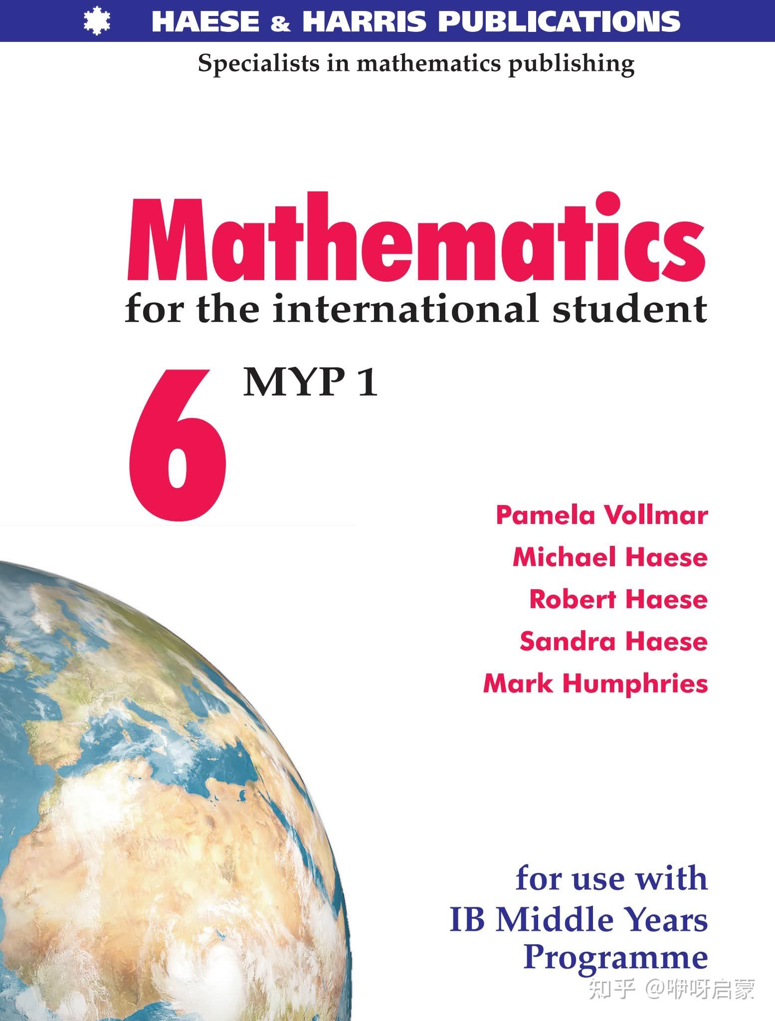 HAESE中学数学教材HAESE Mathematics MYP系列 - 知乎