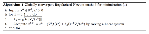 【简读】Regularized Newton Method with Global O(1/k^2) Convergence - 知乎