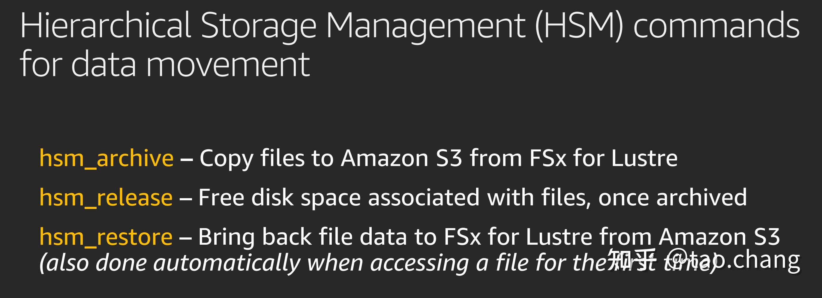 AWS FSx for Lustre - 知乎