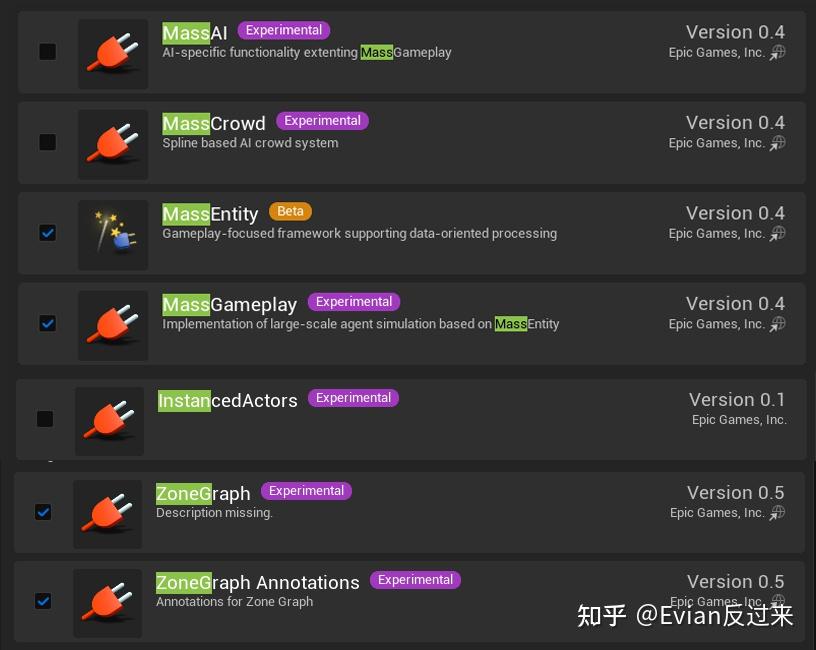 UE5 为Mass提供蓝图支持(一) MassEntity相关插件关系分析及需要实现的功能 - 知乎