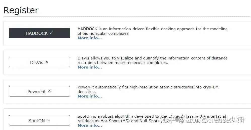 HADDOCK 2.4：在线生物分子对接服务平台 - 知乎