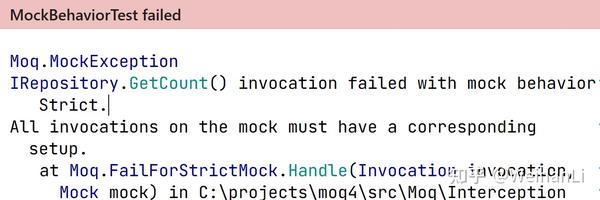 Mock 框架 Moq 的使用 - 知乎
