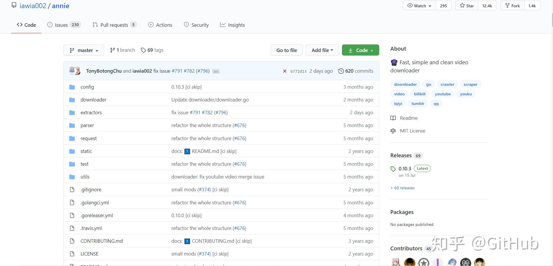 GitHub 标星 120K+！这些神器仅需一行代码即可下载全网视频！ - 知乎